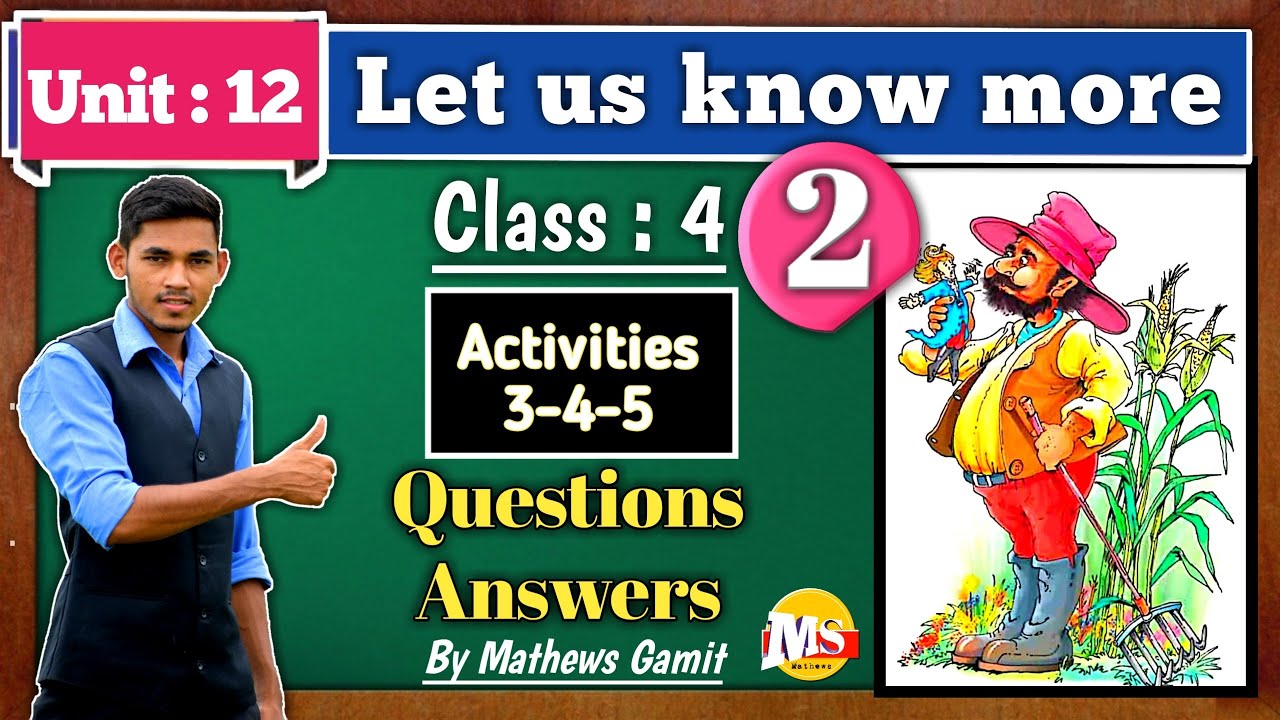 Let Us Know More Part II Class 4 English Chapter 12 With Questions let-us-know-more-part-ii-class-4-english-chapter-12-with-questions