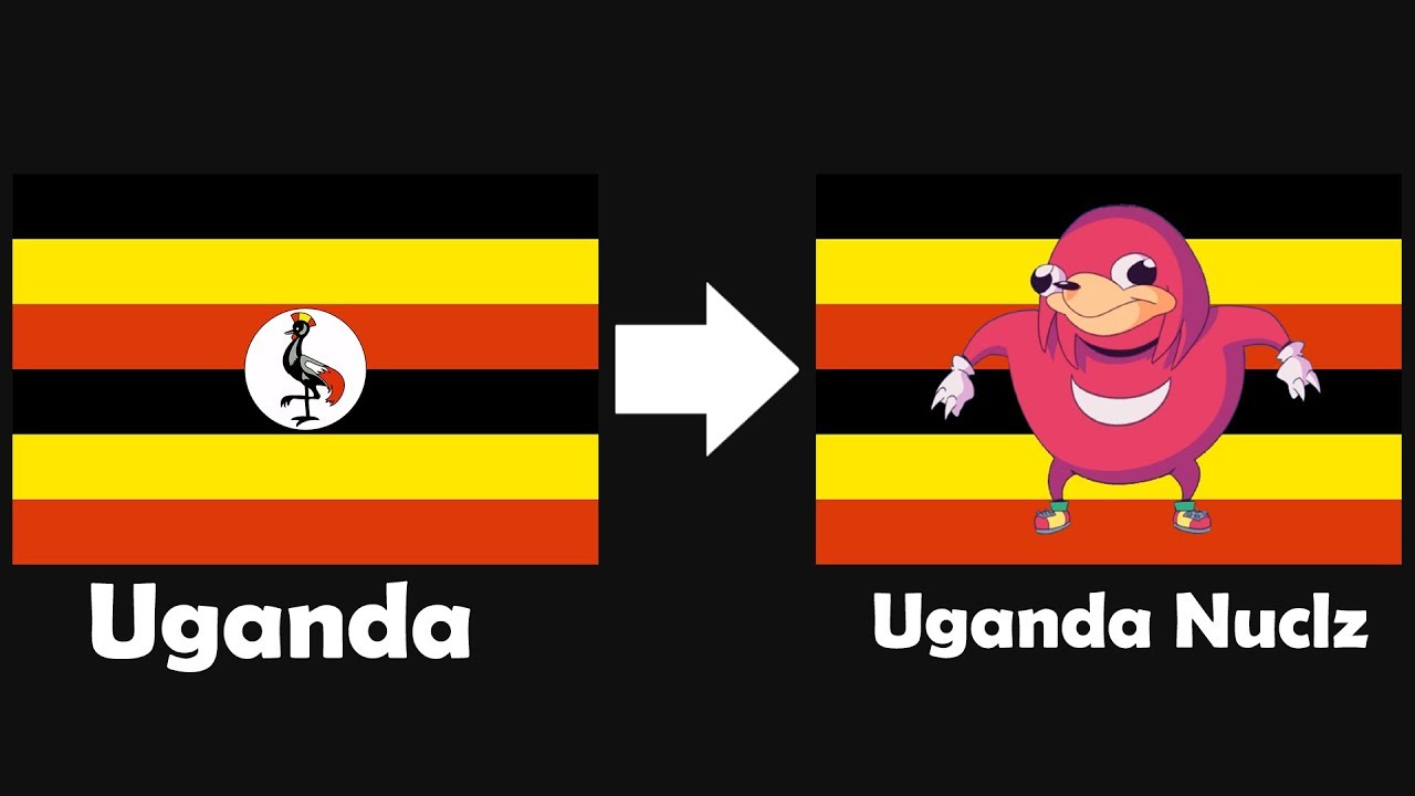Random Flag #39 Uganda → Uganda Knuckles - YouTube