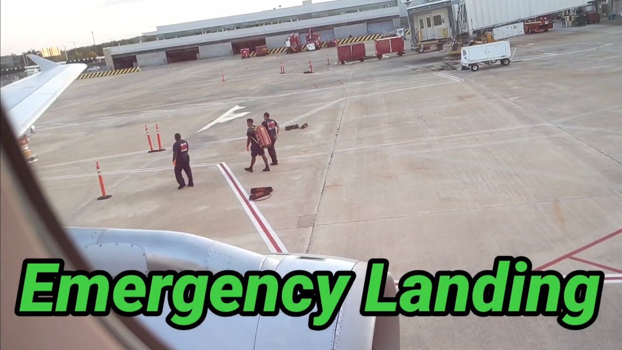 We Had To Make an Emergency Landing 😱 - YouTube