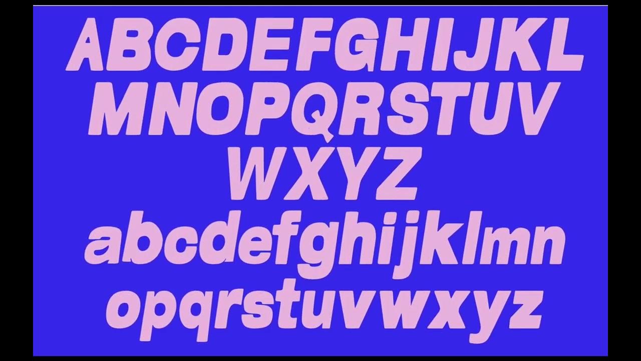 alphabet demo video - YouTube