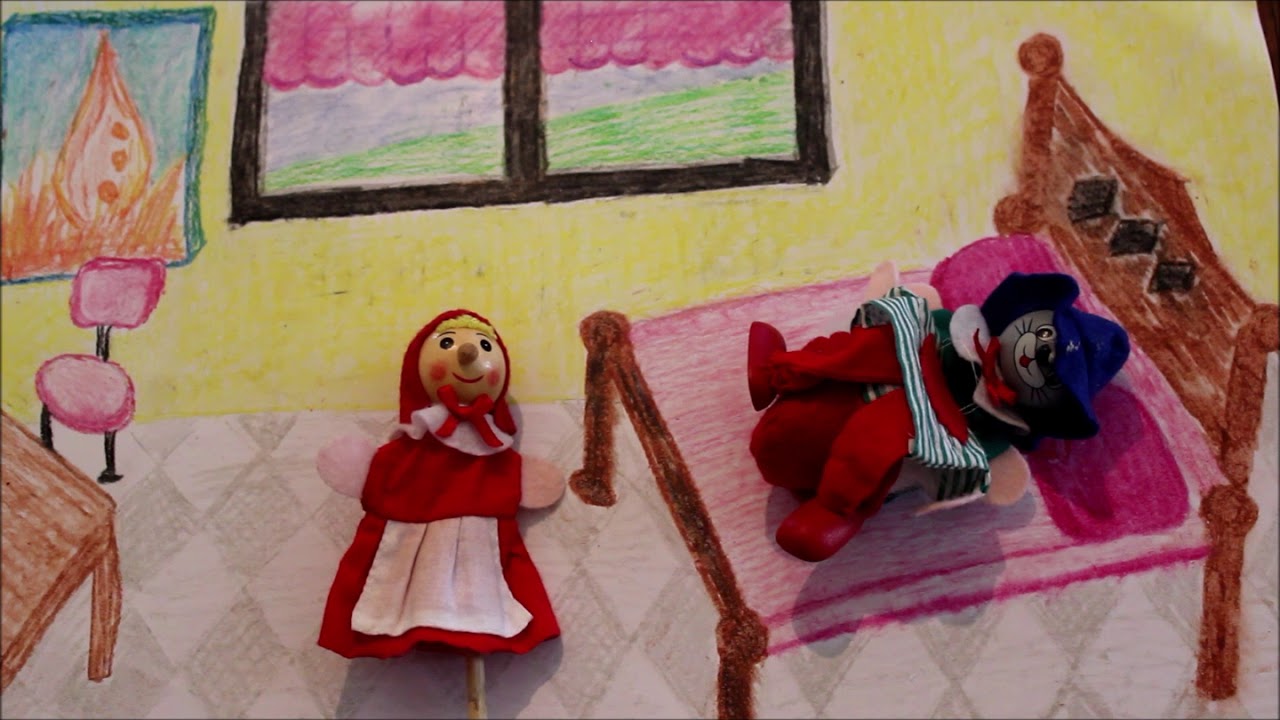 Rooikappie en Wolf video! - YouTube