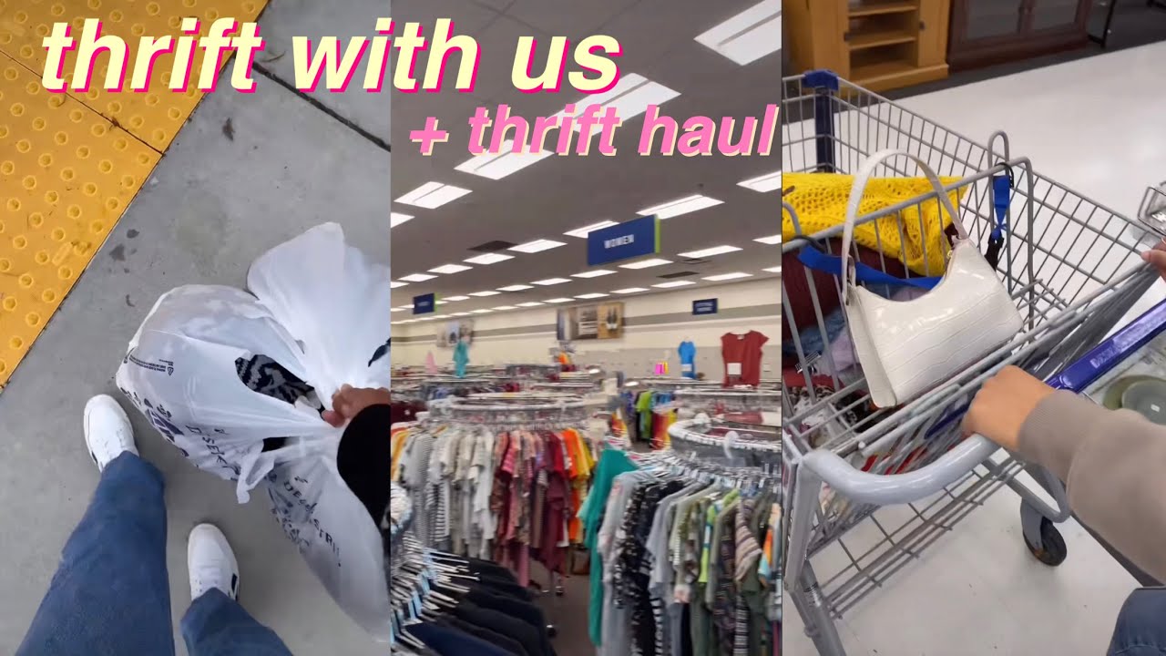 thrift with me + thrift *spring clothing* haul (pinterest inspired ...