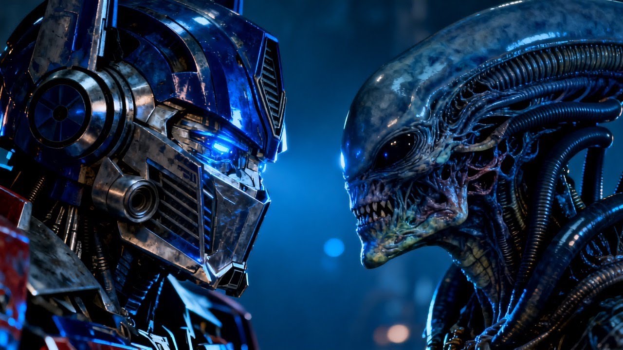 Transformers vs. Aliens - YouTube