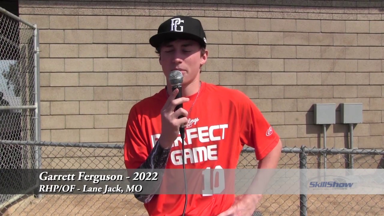 Garrett Ferguson - RHP/OF - Lane Jack, MO - 2022 - YouTube