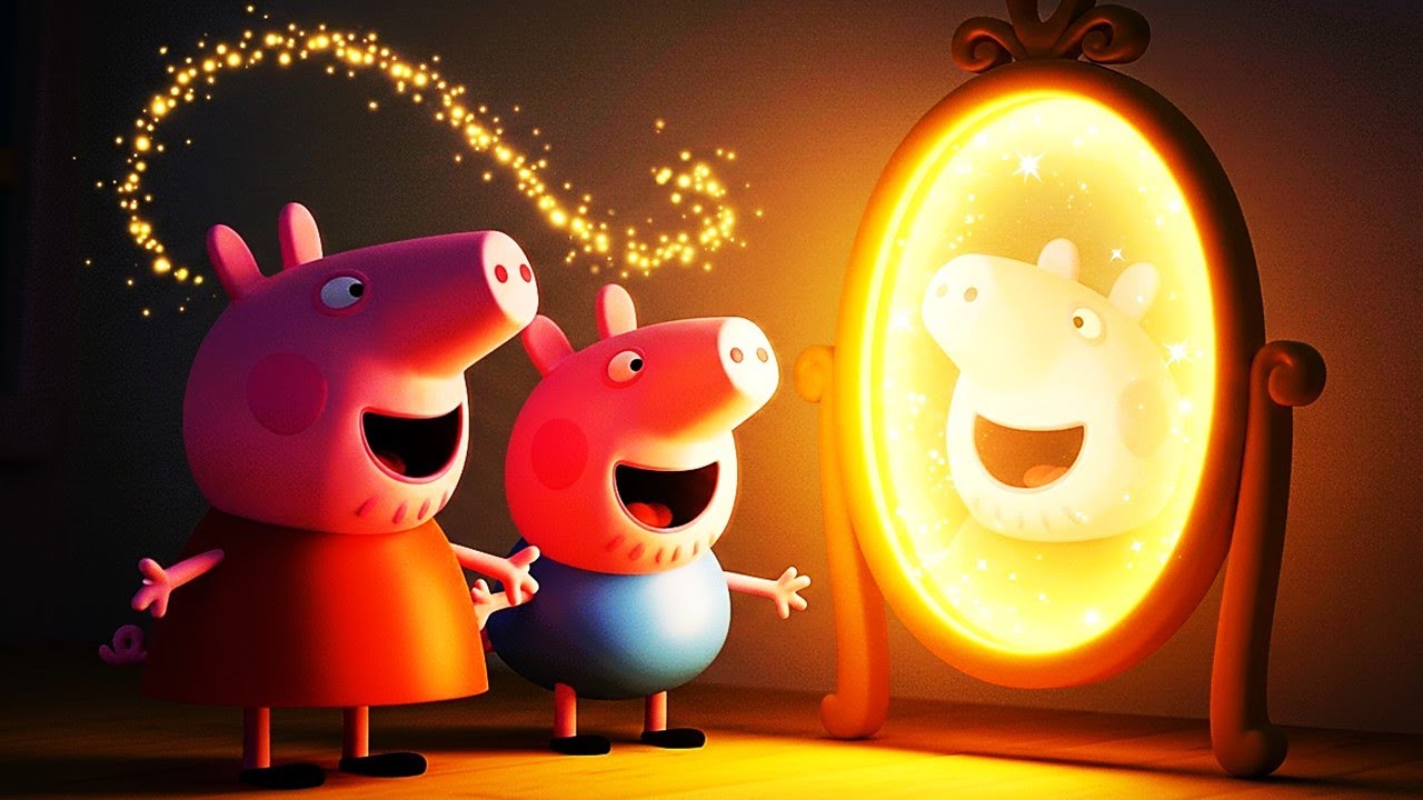The Echoes of Mummy Pig’s Mirror – A Magical Story for Young Audiences ...