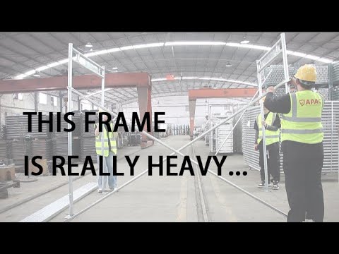 Set Up Frame Scaffolding Training Video - Frame Scaffolding - YouTube