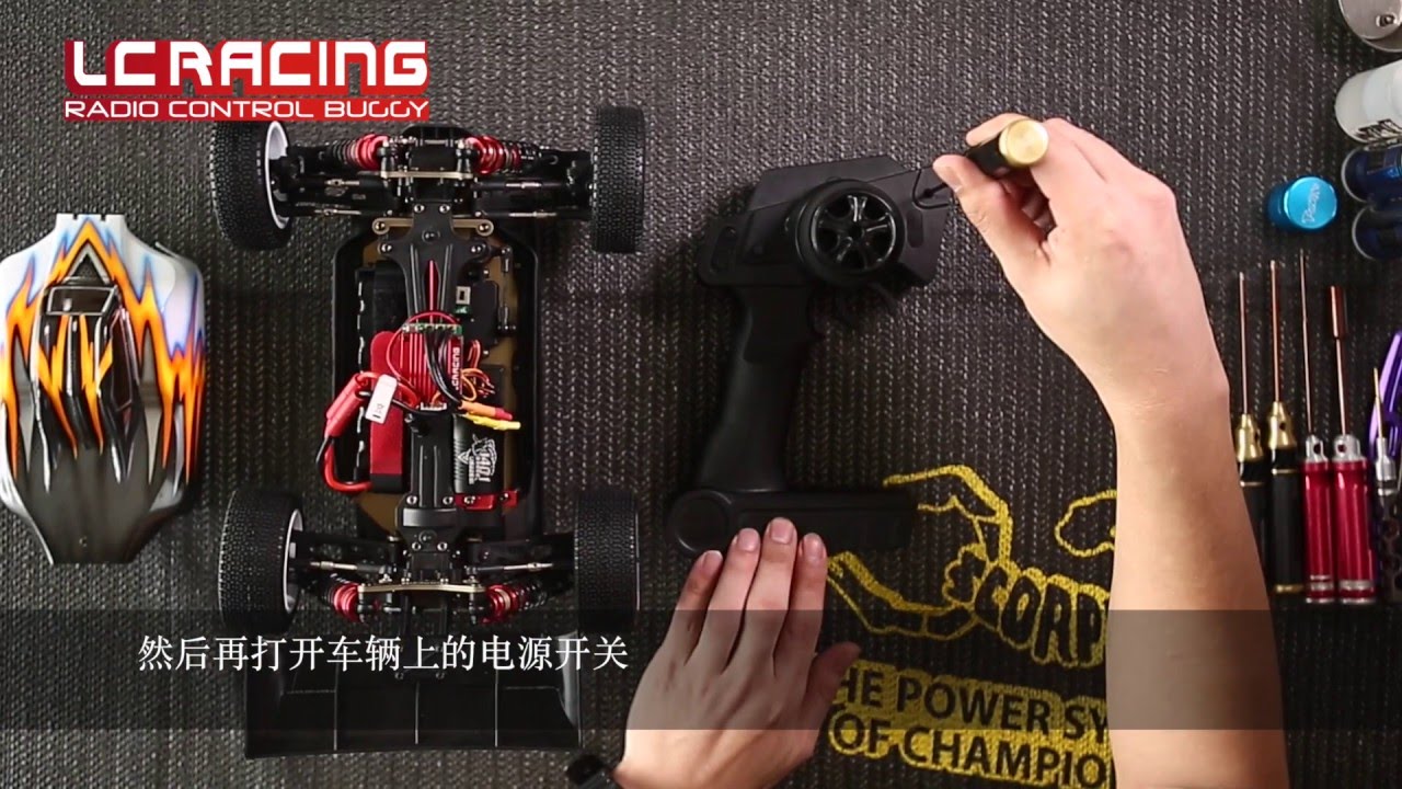 Radio Control/Transmitter Batan/LC Racing Operation Introduction L6046 ...