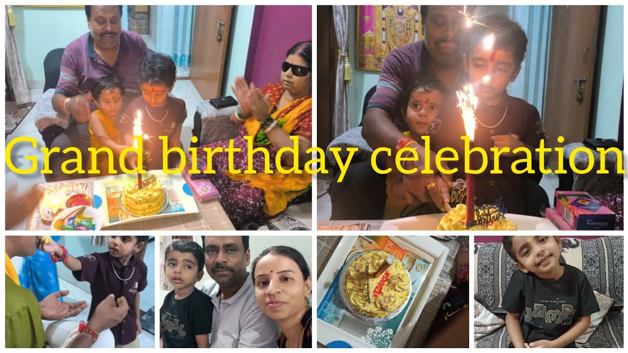 Grand birthday celebration 🎂🎂🥳🥳🥳 - YouTube