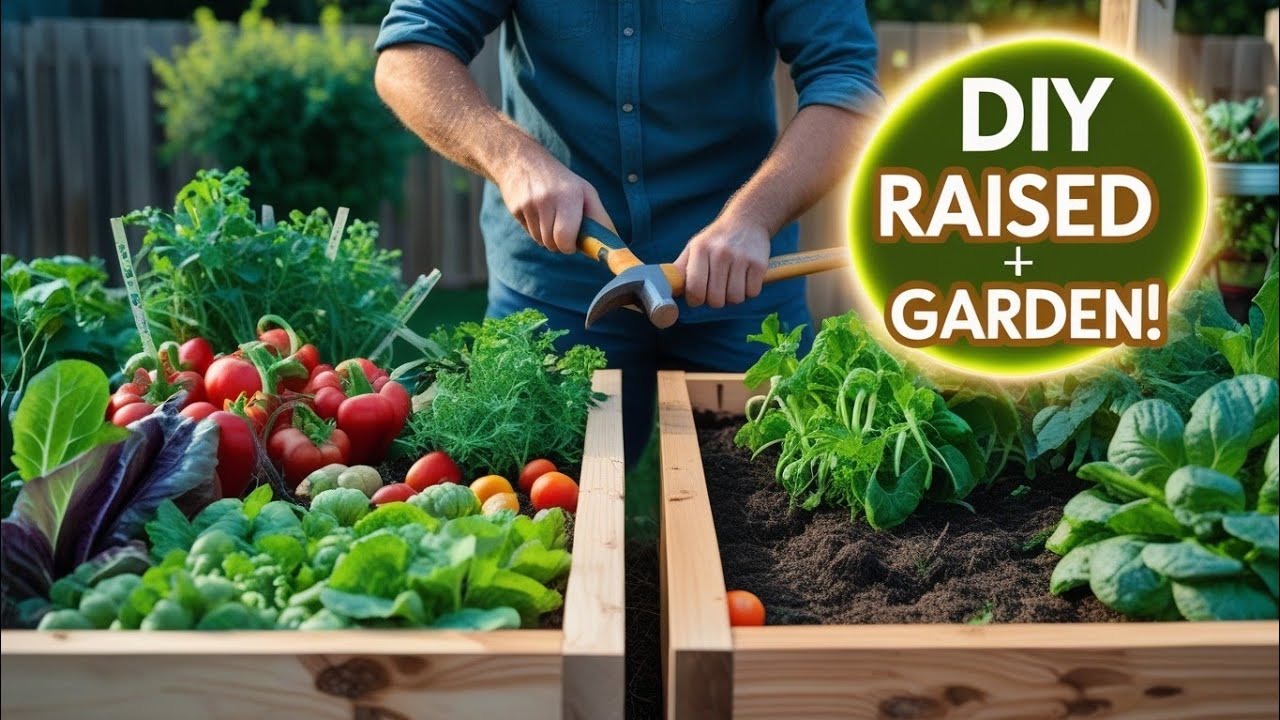 Build Your Dream Raised Garden Bed: A Beginner's Guide! - YouTube