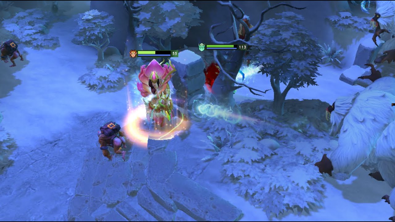Dota 2 Squirrel RPG guia de areas (Snow area 7) - YouTube