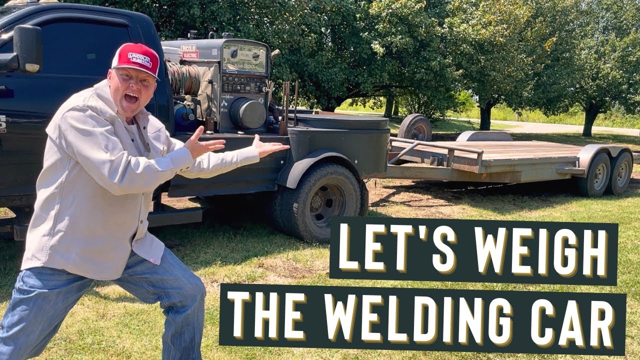 Pullin The Welding Rig Across The Scales - YouTube