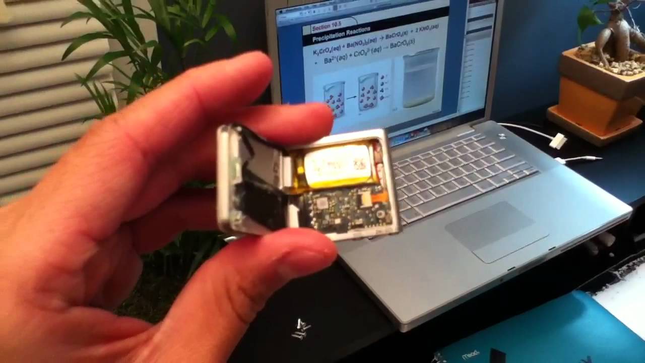 Inside iPod shuffle - YouTube