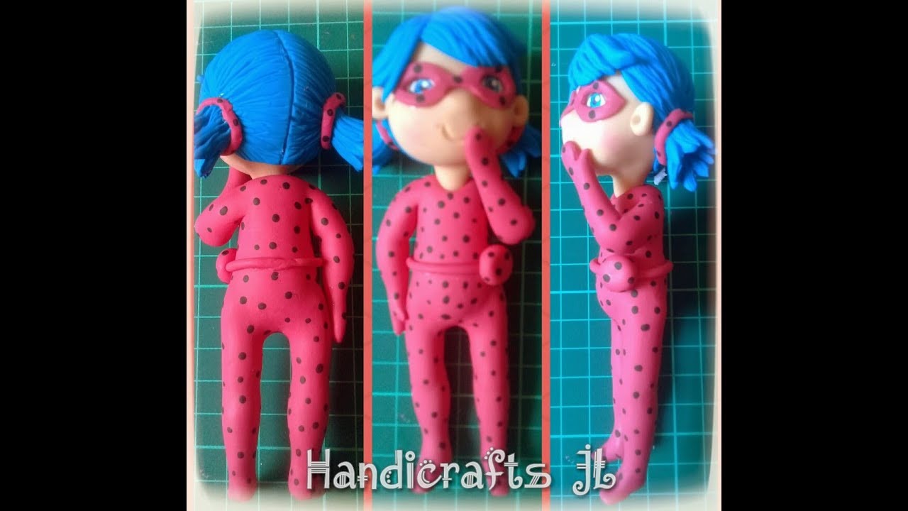 Ladybug de porcelana fría / Ladybug de pasta francesa - YouTube