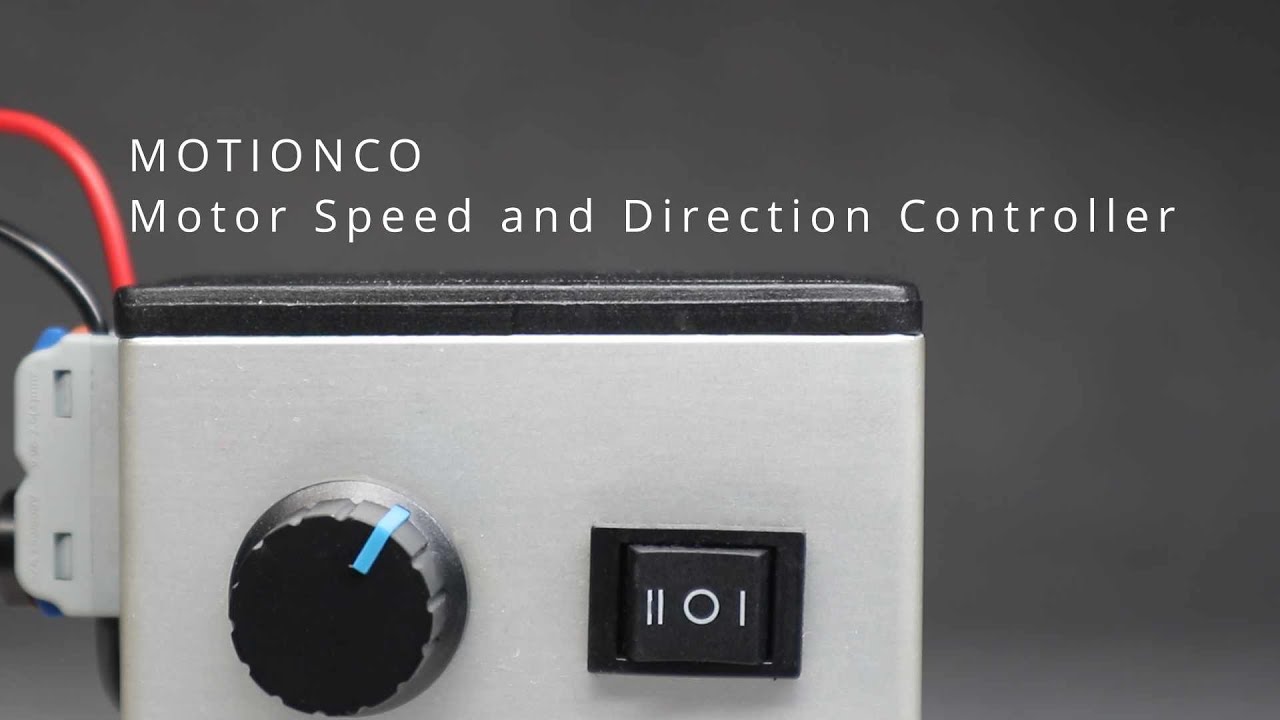 Motor Speed and Direction Controller - YouTube