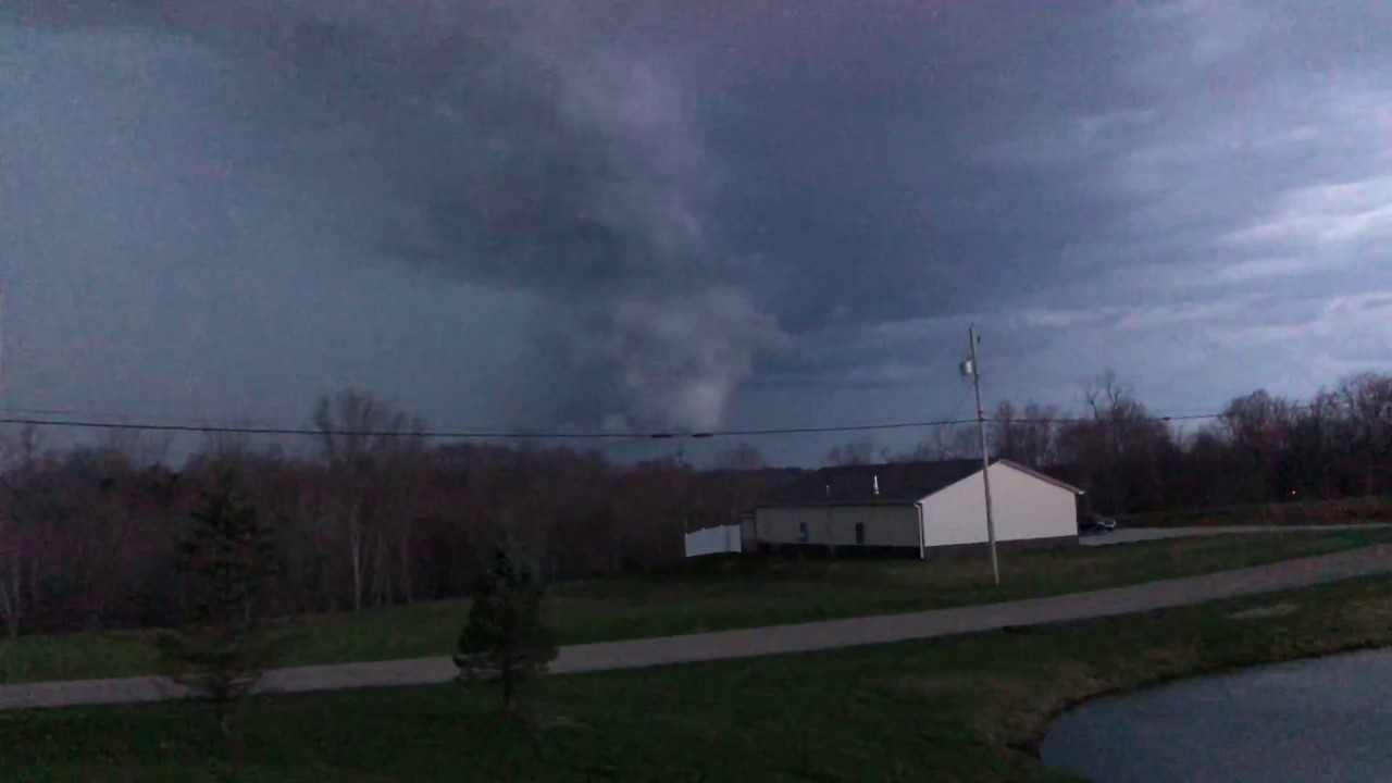 TORNADO CAUGHT ON CAMERA!!! *Close Sighting* - YouTube