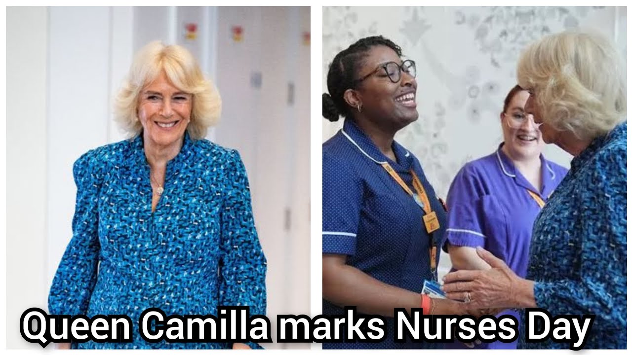 Queen Camilla marks International Nurses Day by marking the wonderful ...