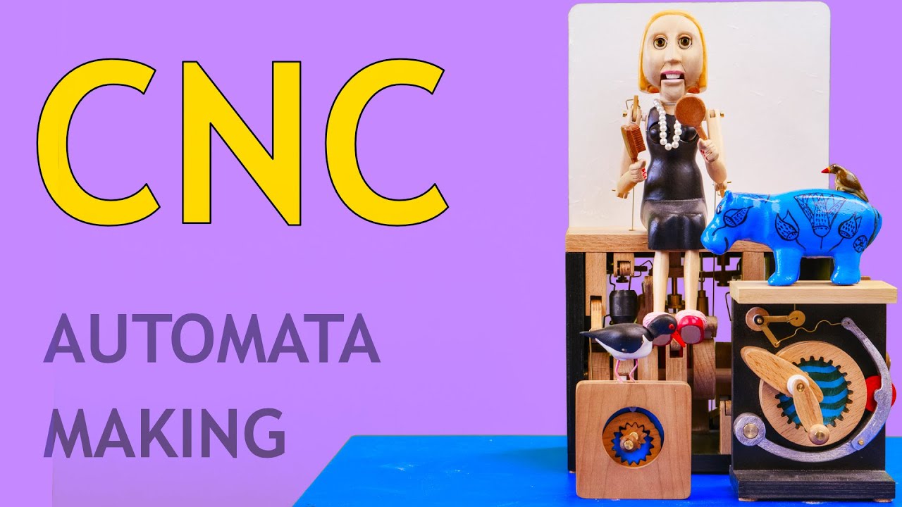 How I use CNC machines for automata making! - YouTube