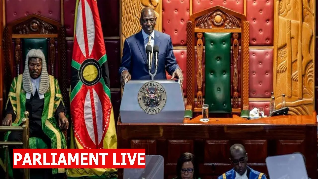 PARLIAMENT LIVE! RUTO SPEAKING NOW IN PARLIAMENT TO GIVE HIS FIRST ...