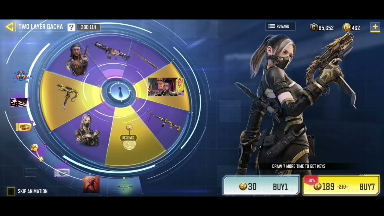 *NEW weapon* Legendary MAC-10 - Dragon's Might | TWO LAYER DRAW #codm ...