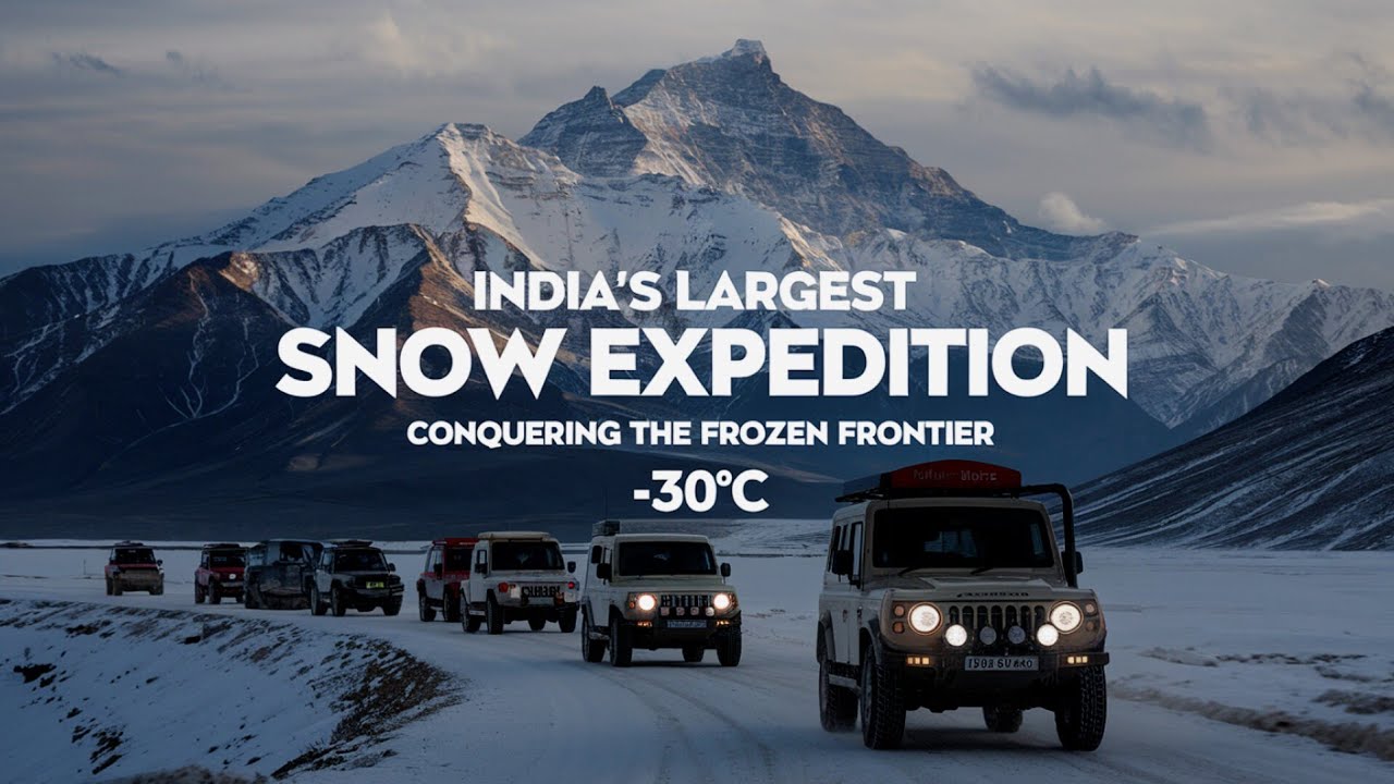 I went to India's Largest Snow Expedition Journey! - YouTube