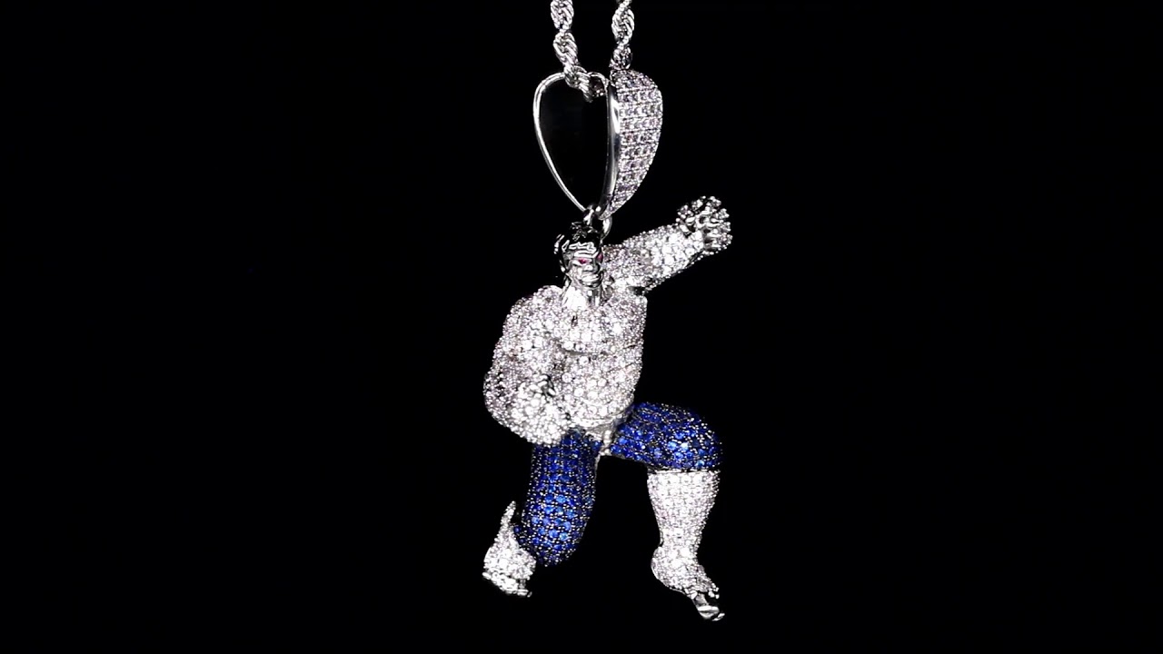 KRKC&CO-The Avengers-Green Hulk Pendant Necklace(for marvel fans ...