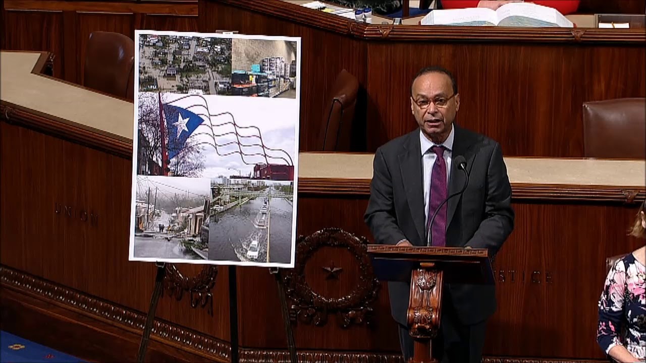 Rep. Gutierrez floor speech on the crisis in Puerto Rico - YouTube