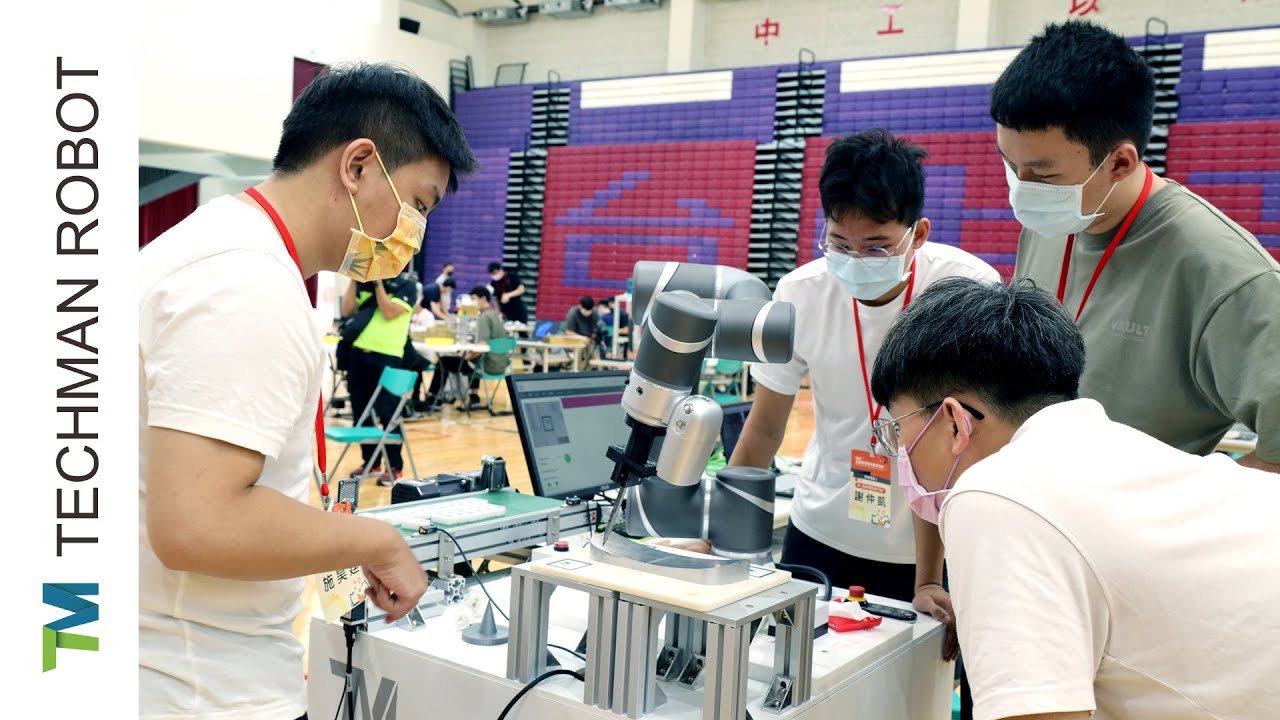 V1A058TW TM Robot - 達明機器人「2022 全國智慧製造應用競賽」 - YouTube