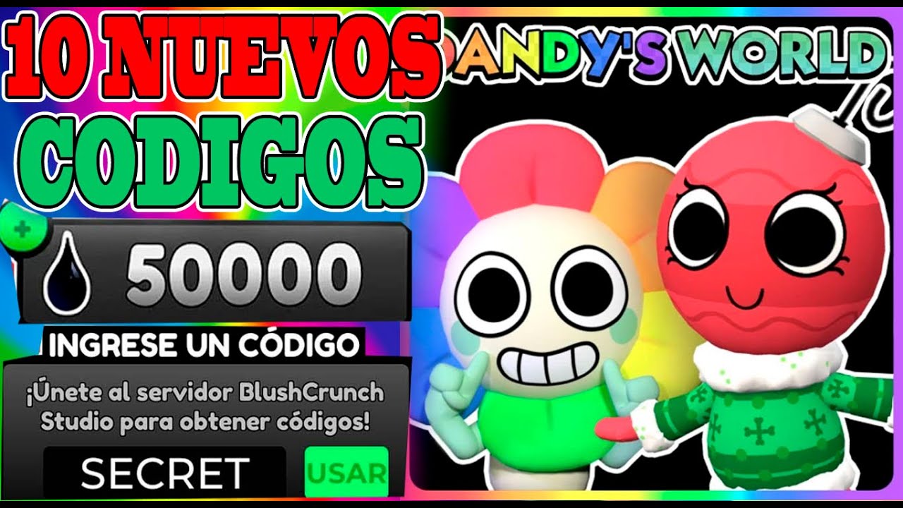 TODOS LOS CÓDIGOS DE DANDYS WORLD EN ENERO 2025 - ROBLOX DANDYS WORLD ...