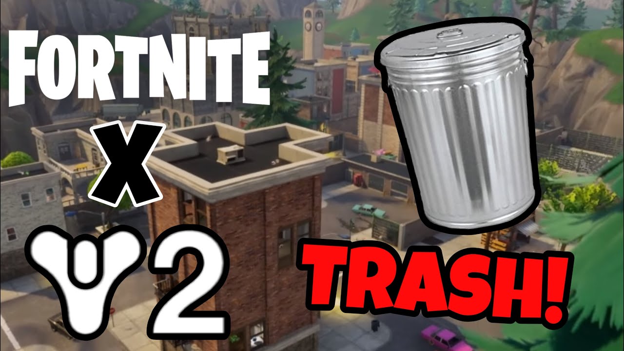 The Fortnite Destiny 2 Skins Are TRASH (Fortnite Season 3 Collab) - YouTube
