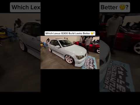 Which Lexus IS300 Build Looks Better ? - YouTube