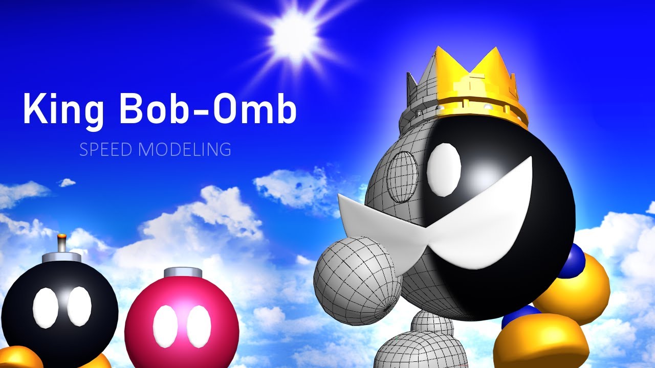 King Bob-Omb N64 Era || Speed Modeling || C4D - YouTube