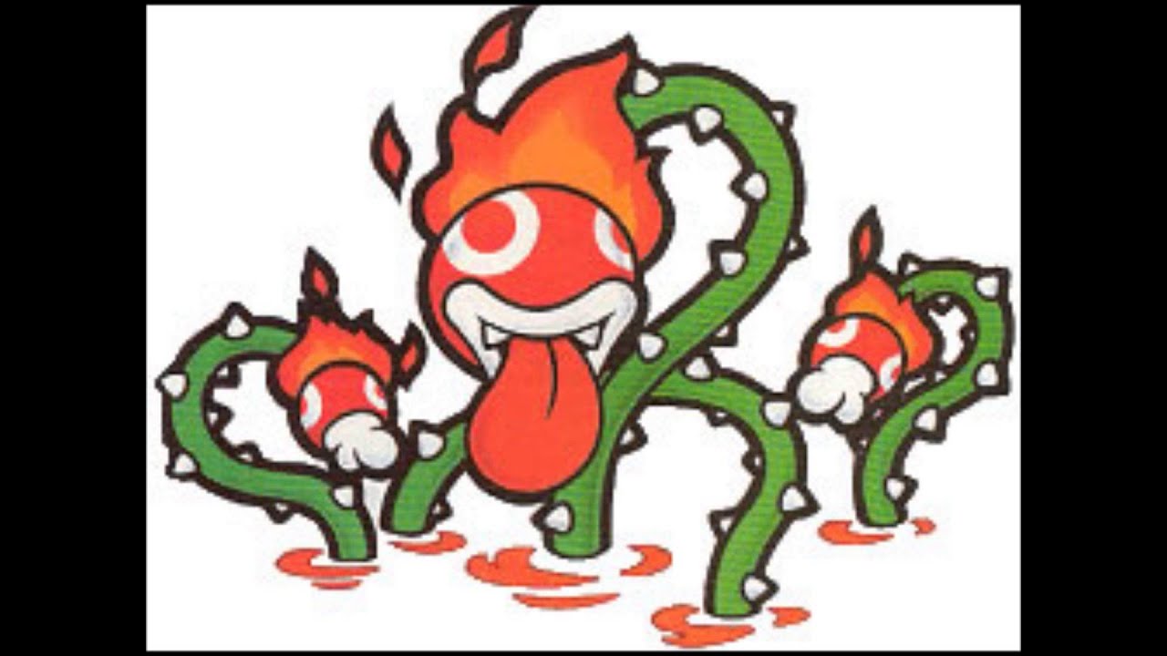 Paper Mario Music (N64) Boss Battle: Lava Piranha - YouTube