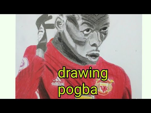 drawing Paul pogba - YouTube