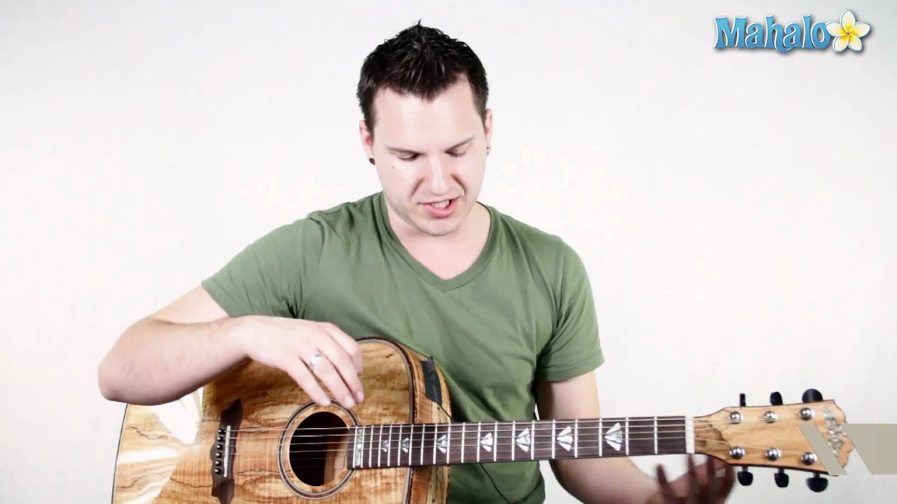 How to Play E Add 11 Bar Chord on Guitar - YouTube