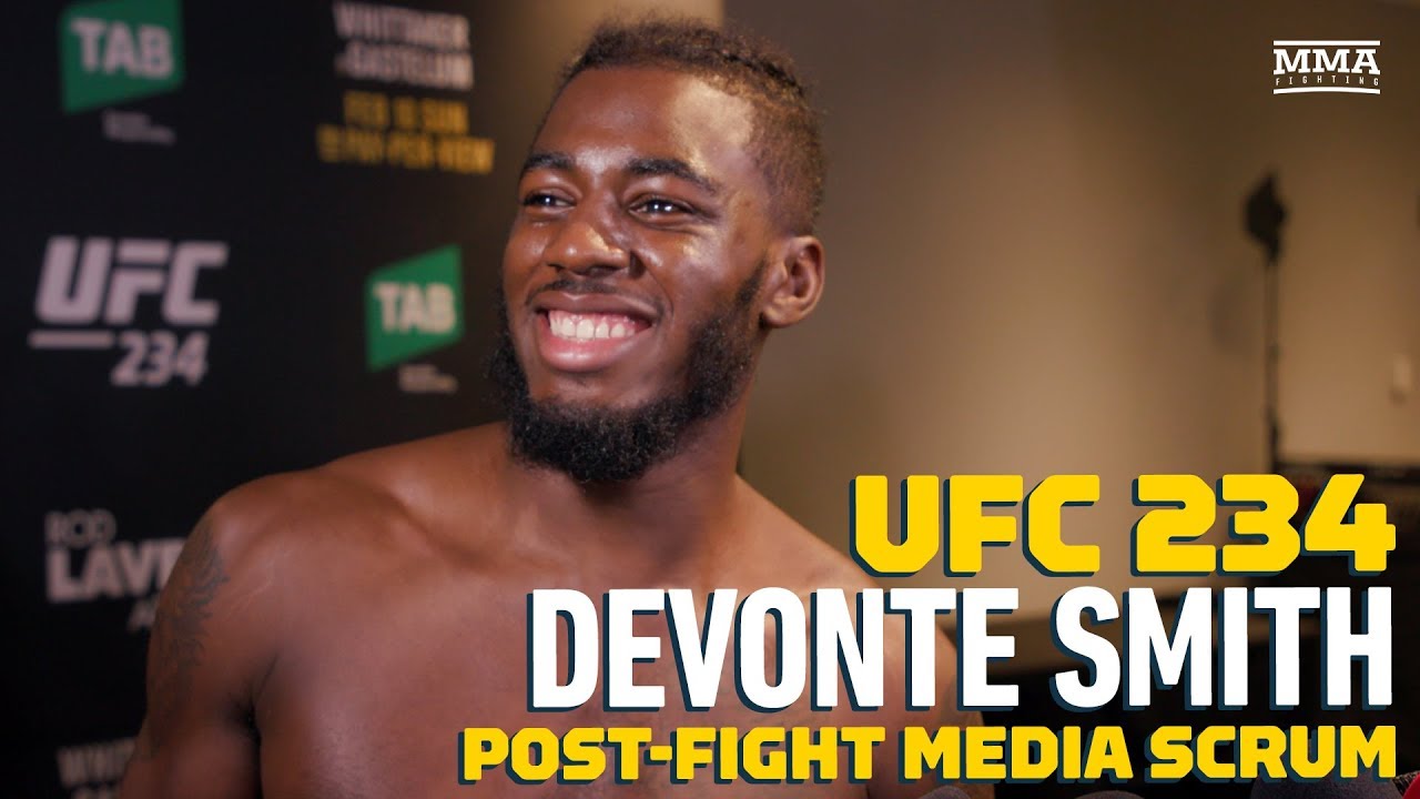 UFC 234: Devonte Smith Explains Why He Wants Francisco Trinaldo Next ...