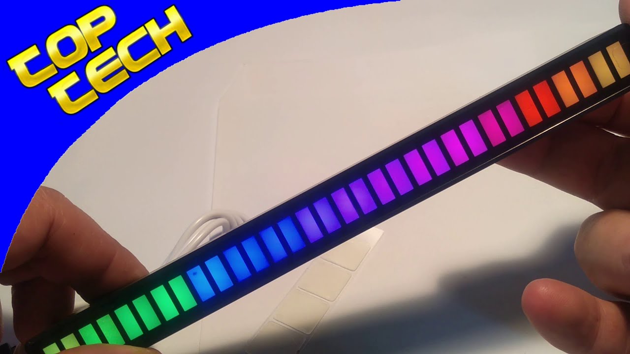 Led RGB VU Meter D08 - YouTube