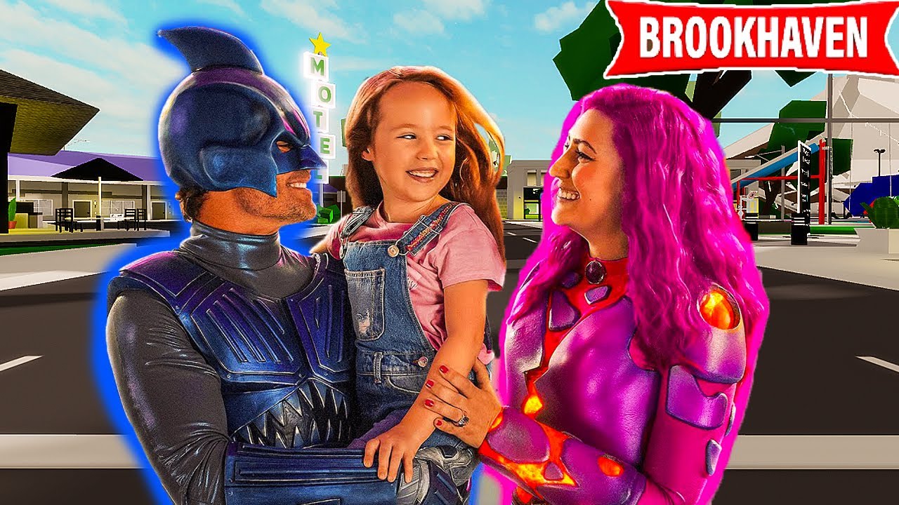 FAMÍLIA DO SHARKBOY E LAVAGIRL 😱 || HISTORINHA BROOKHAVEN 🏡 RP | Roblox ...
