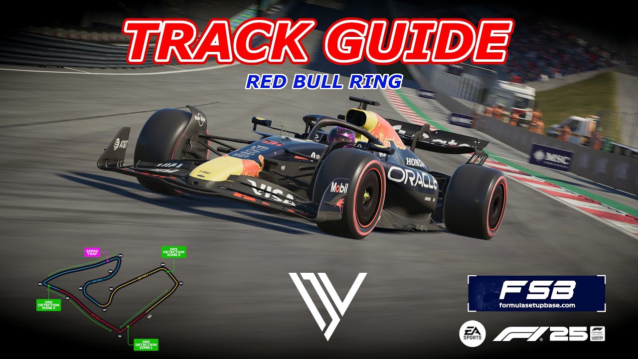 F1 25 Österreich Track Guide - YouTube