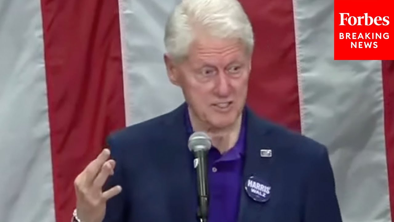 Bill Clinton Sounds Off On 'The Authoritarian MAGA Crowd' In Michigan ...
