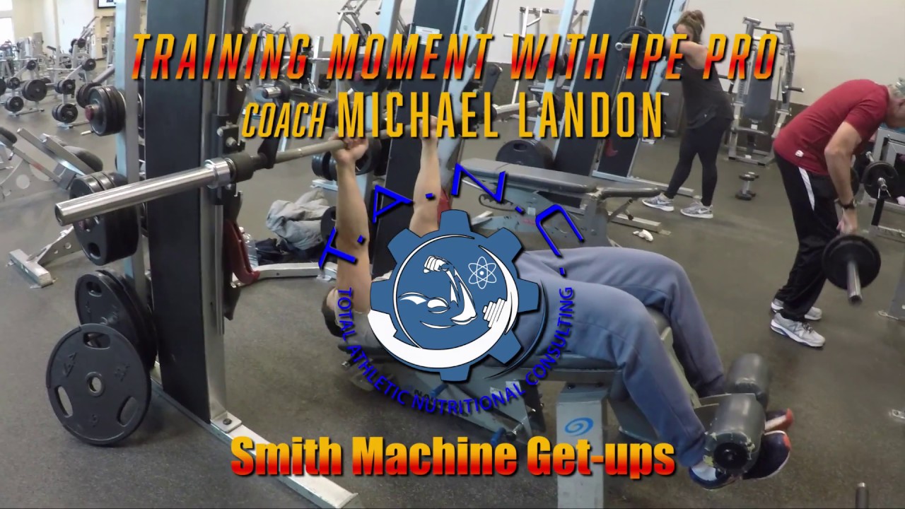 (ABS/CORE) Smith machine "getups" - YouTube