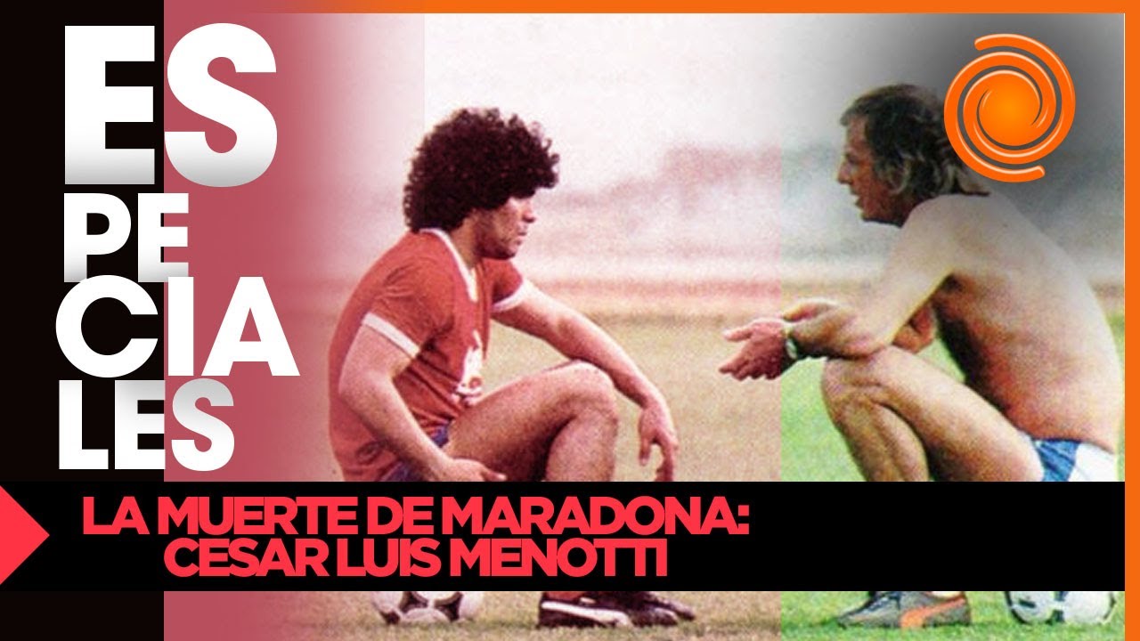 Cesar Luis Menotti sobre la muerte de Maradona: "Parecía inmortal el ...