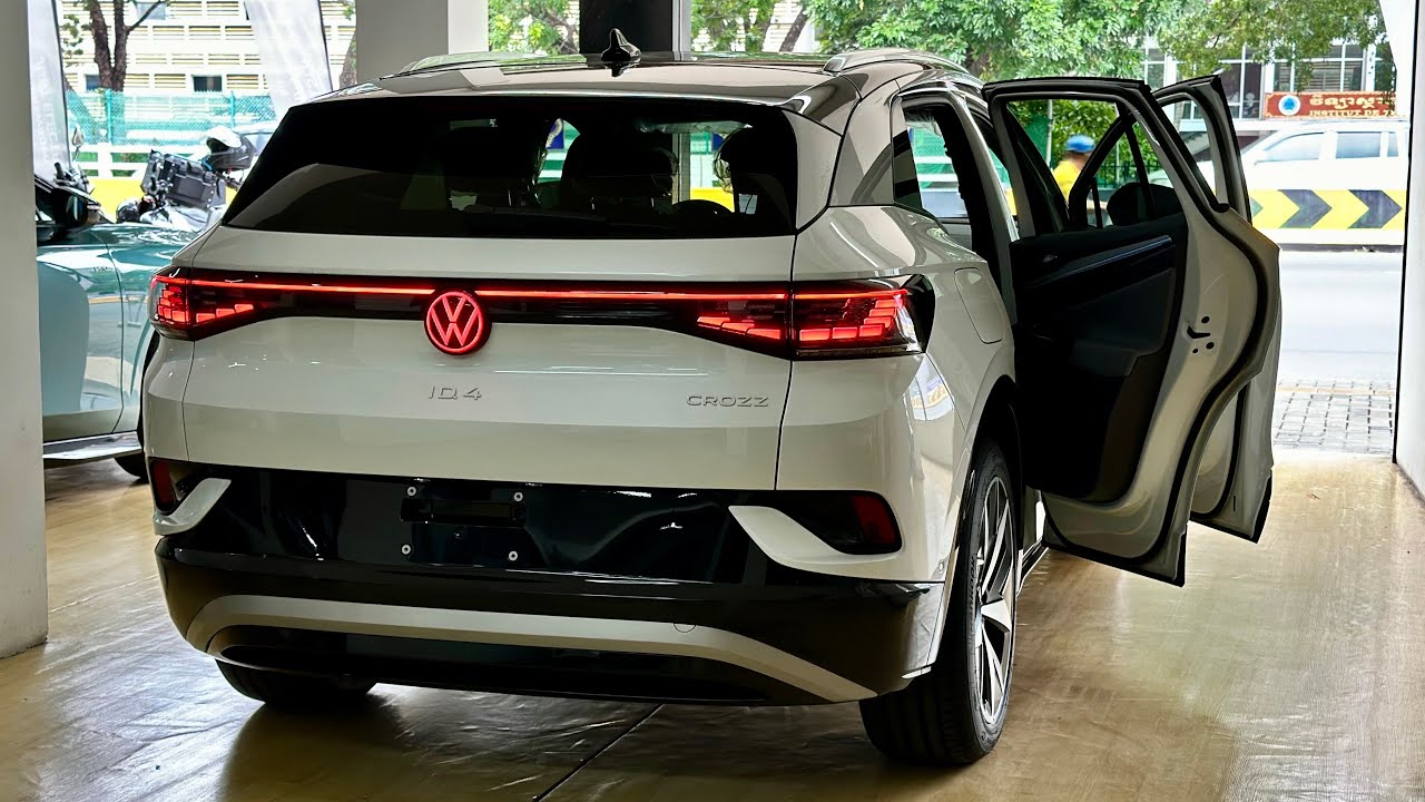 The New Volkswagen ID 4 The Electric SUV Full EV Review Interior and ...