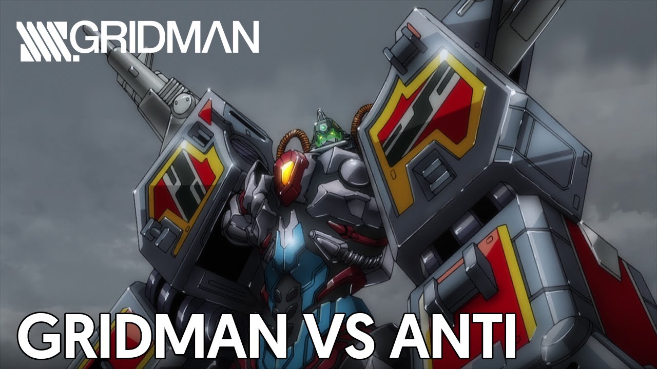 SSSS.Gridman | Gridman VS Anti - YouTube