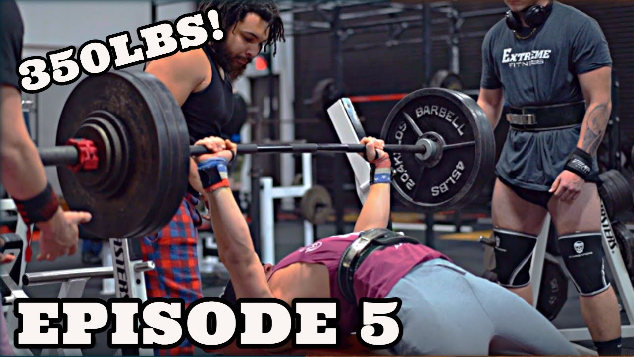 The Journey to a 350lb Bench... (Part 5) - YouTube