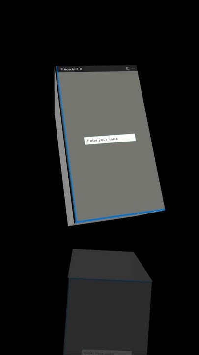 shaking Animation for Invalid Input | Using HTML,CSS #the_tech_theater - YouTube