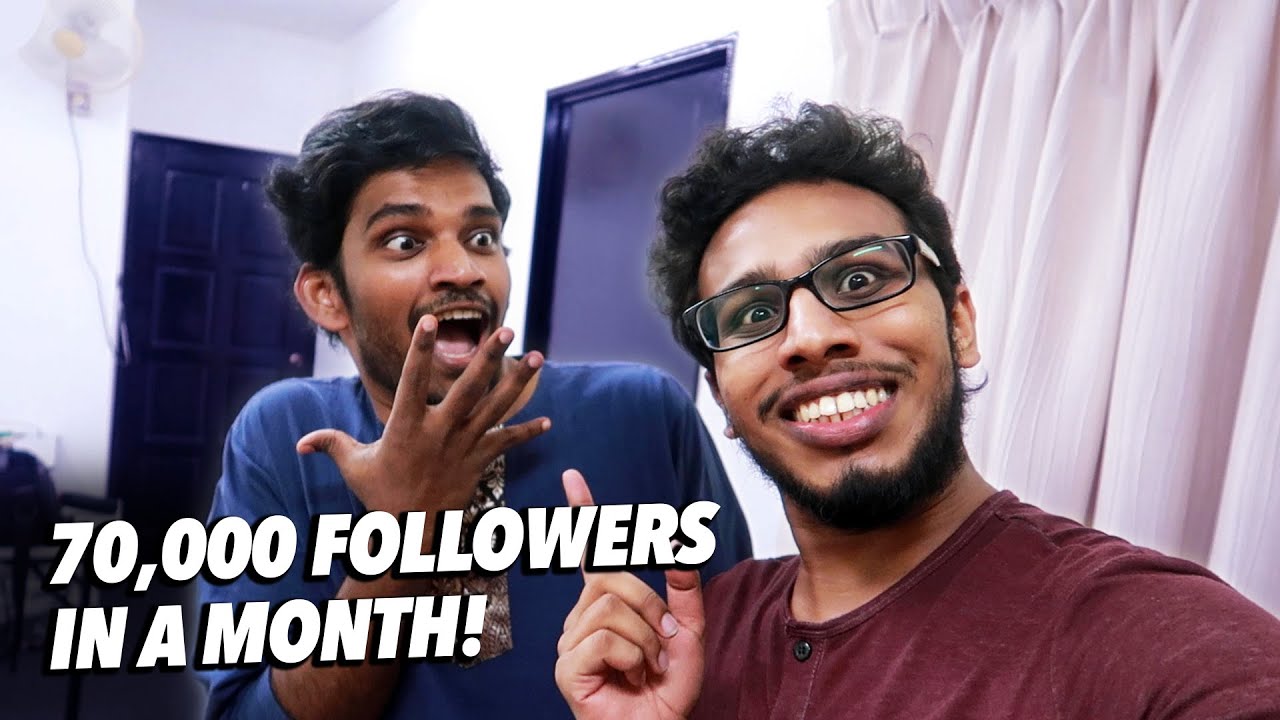 70,000 FOLLOWERS IN A MONTH! - YouTube