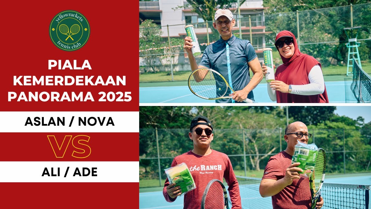 Aslan / Nova vs Ali/ Ade - Piala Kemerdekaan Panorama 2025 - YouTube