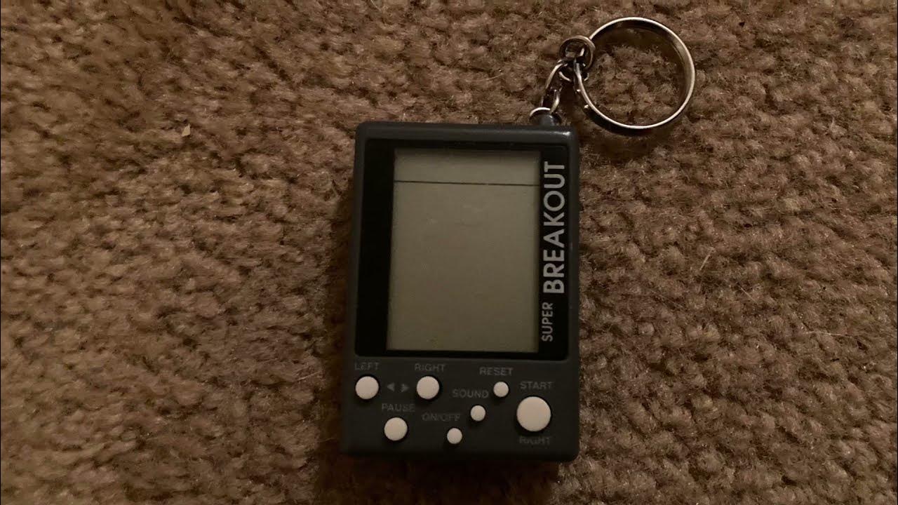 Super Breakout LCD Handheld - YouTube