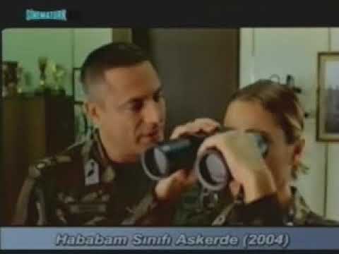 HÜLYA AVŞAR HABABAM SINIFI ASKERDE FİLMİNDE MEHMET ALİ ERBİL E GÜLMEKTEN  OYNAYAMADIM DENİZ YAYIN TV
