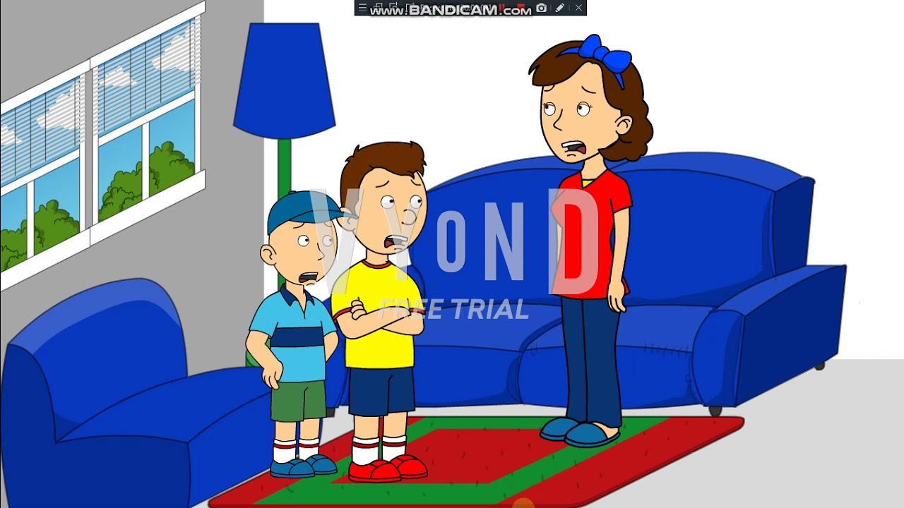 Caillou GoAnimate4Schools Shutdown Experience - YouTube